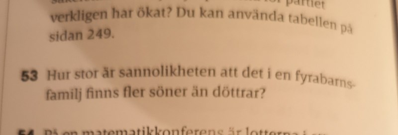 Matte origo 1c kap5 blandade uppgifter 53 fler söner än döttrar ...