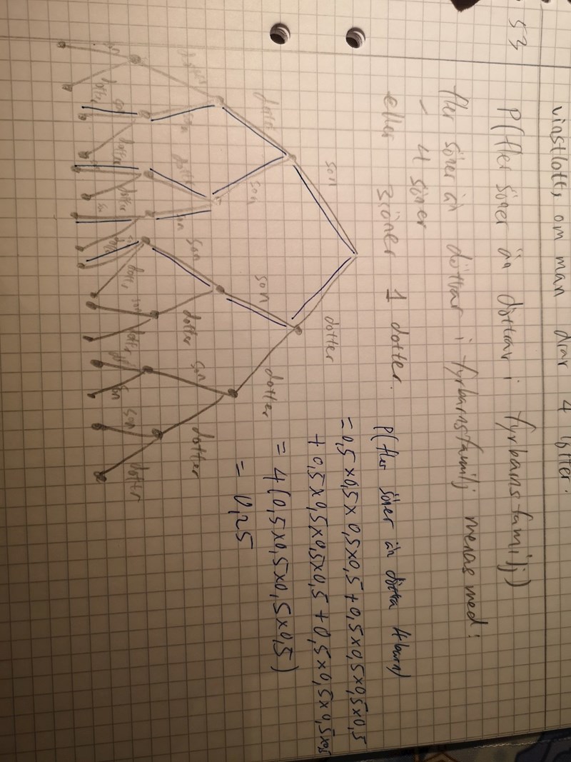 Matte origo 1c kap5 blandade uppgifter 53 fler söner än döttrar ...