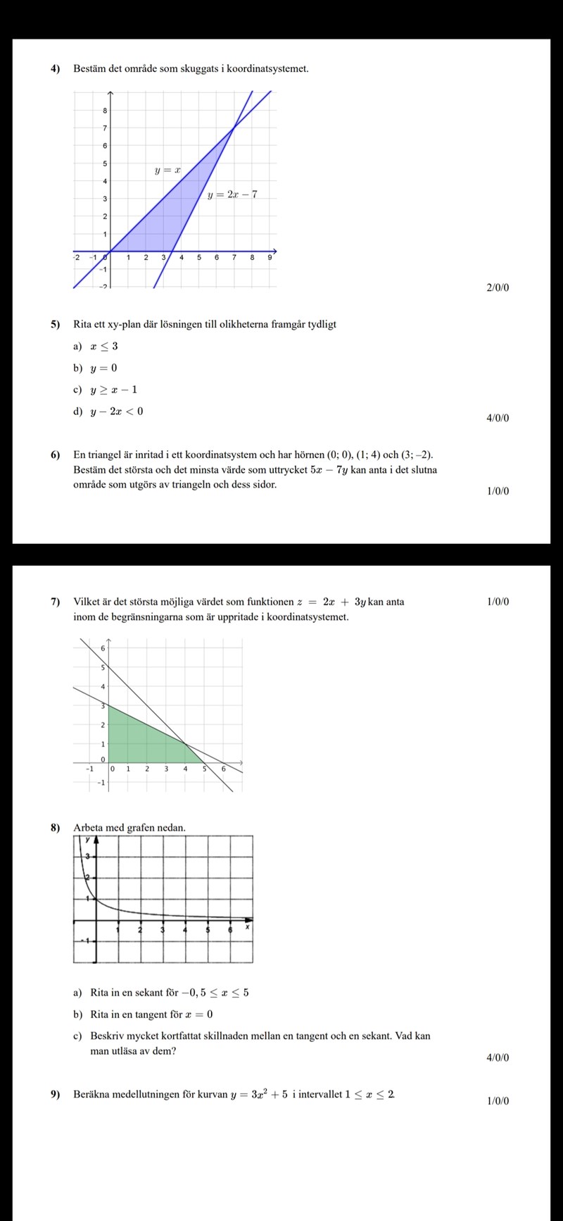 Linjär optimering (Matematik/Matte 3) – Pluggakuten
