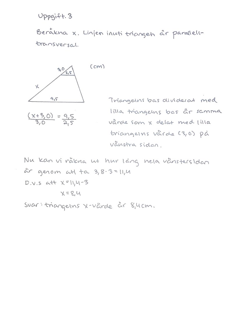 Hjälp med att förstå en uppgift - 3 (Matematik/Matte 2) – Pluggakuten