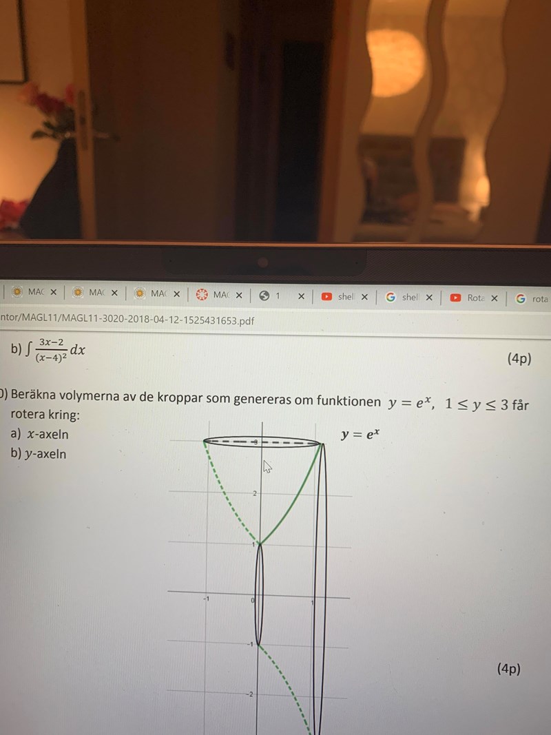 Rotationsvolym (Matematik/Universitet) – Pluggakuten