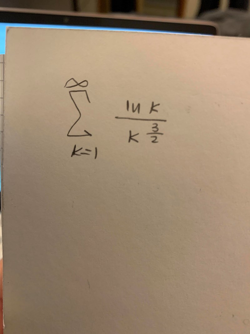 Serier, konvergent/divergent (Matematik/Universitet) – Pluggakuten