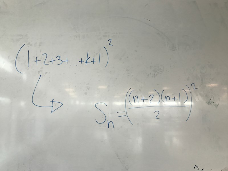 Induktion problem (Matematik/Matte 5/Talföljder och bevisteknik ...