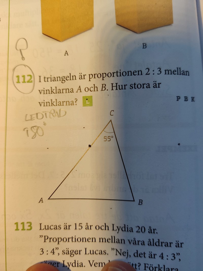 Proportion Vinklar Matematik Årskurs 9 Pluggakuten