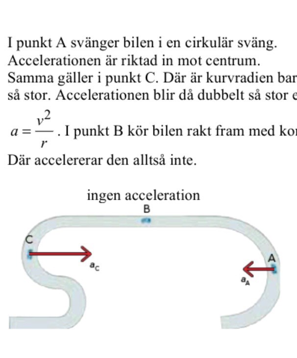 Acceleration (Fysik/Fysik 2) – Pluggakuten