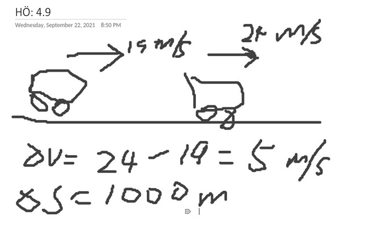 Farten och hastighet är känd, beräkna tiden. (Fysik/Fysik 1) – Pluggakuten