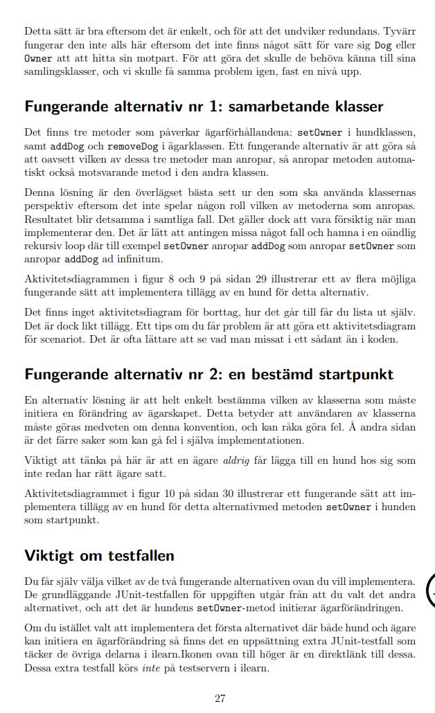 Programmering 1 Hundregister (Fler ämnen/Andra ämnen) – Pluggakuten