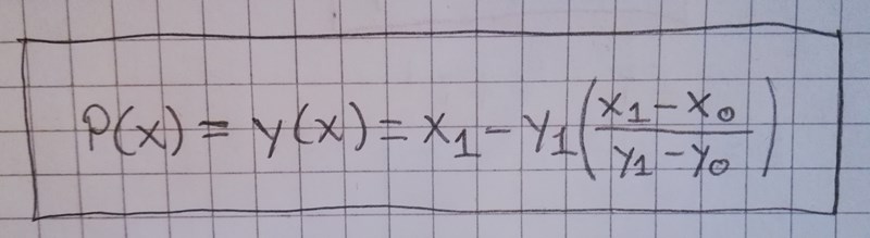 Interpolering, vilken är formeln? (Programmering/Matlab) – Pluggakuten