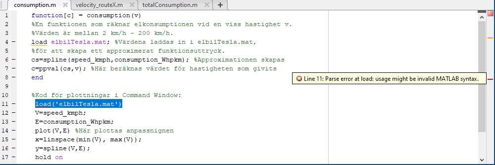 Projekt i MATLAB (Programmering/Matlab) – Pluggakuten