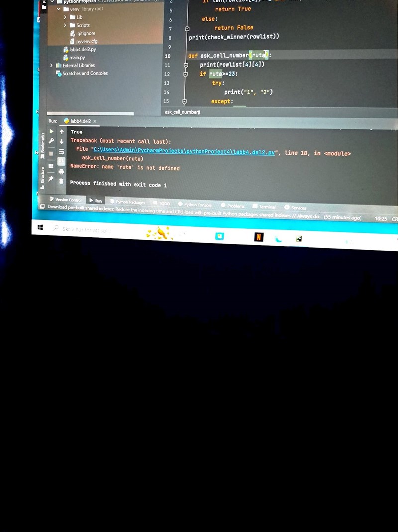 Funktionen ask_cell_number (Programmering/Python) – Pluggakuten