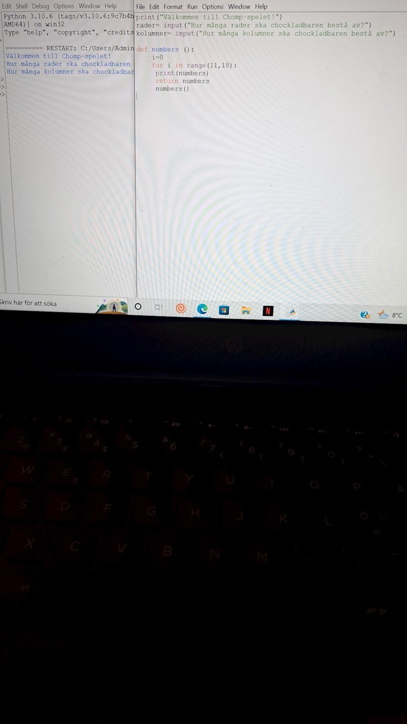 Hur får jag första raden ? (Programmering/Python) – Pluggakuten