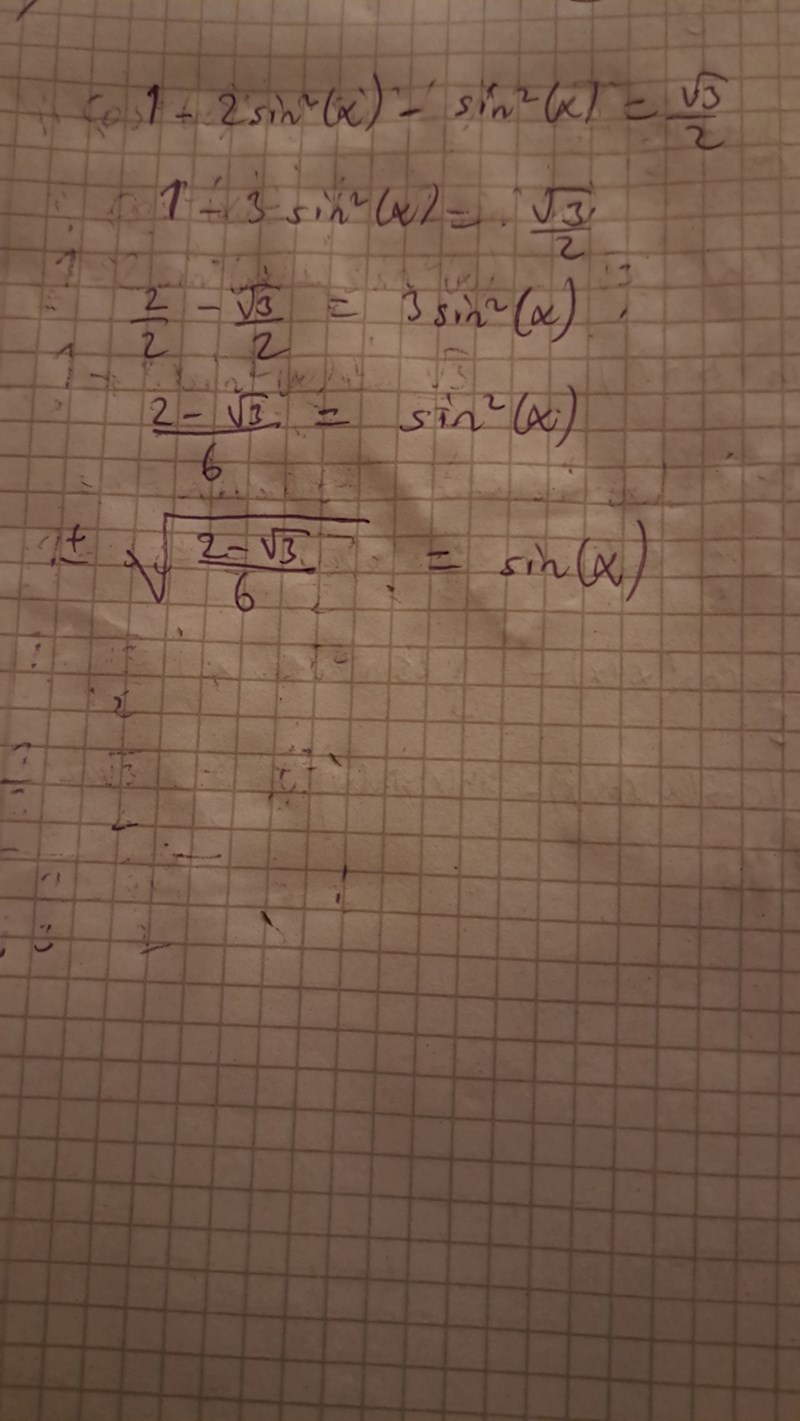 Trigonometriska ekvationer (Matematik/Universitet) – Pluggakuten