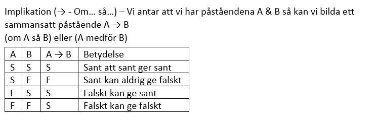 Logik (Matematik/Universitet) – Pluggakuten