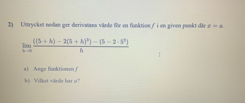 Derivata (Matematik/Matte 3/Derivata) – Pluggakuten