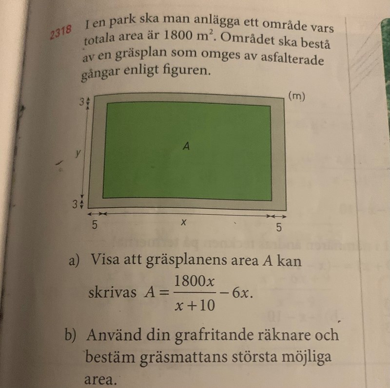 Area (Matematik/Matte 3/Algebraiska uttryck) – Pluggakuten