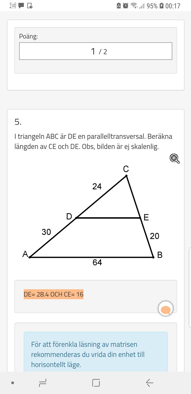 Matte 2 geometri (Matematik/Matte 2/Logik och geometri) – Pluggakuten