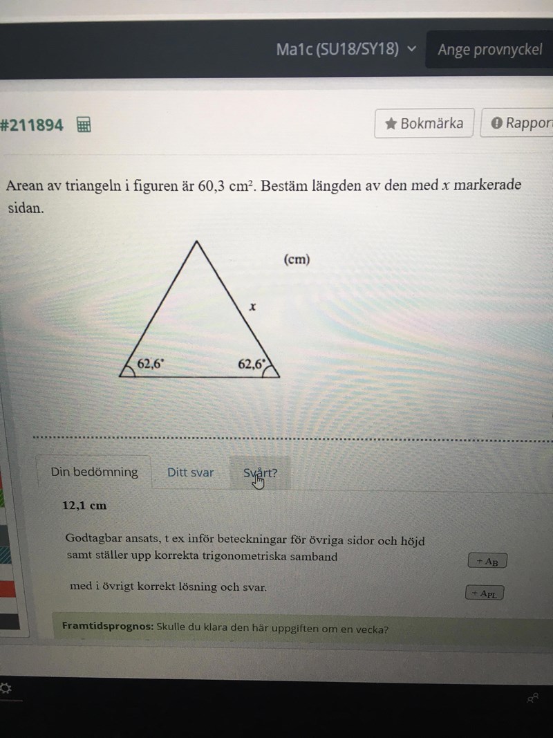 Trigonometri (Matematik/Matte 1/Geometri) – Pluggakuten