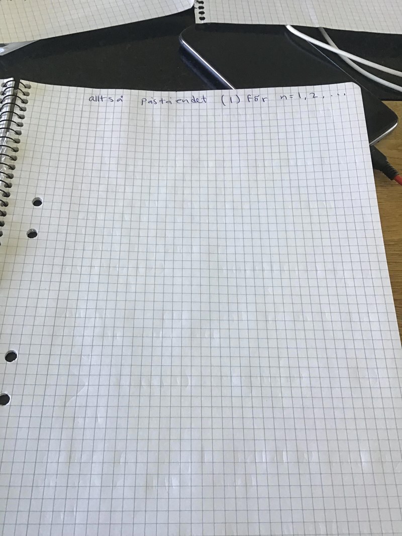 Induktion (Matematik/Matte 5/Talföljder och bevisteknik) – Pluggakuten