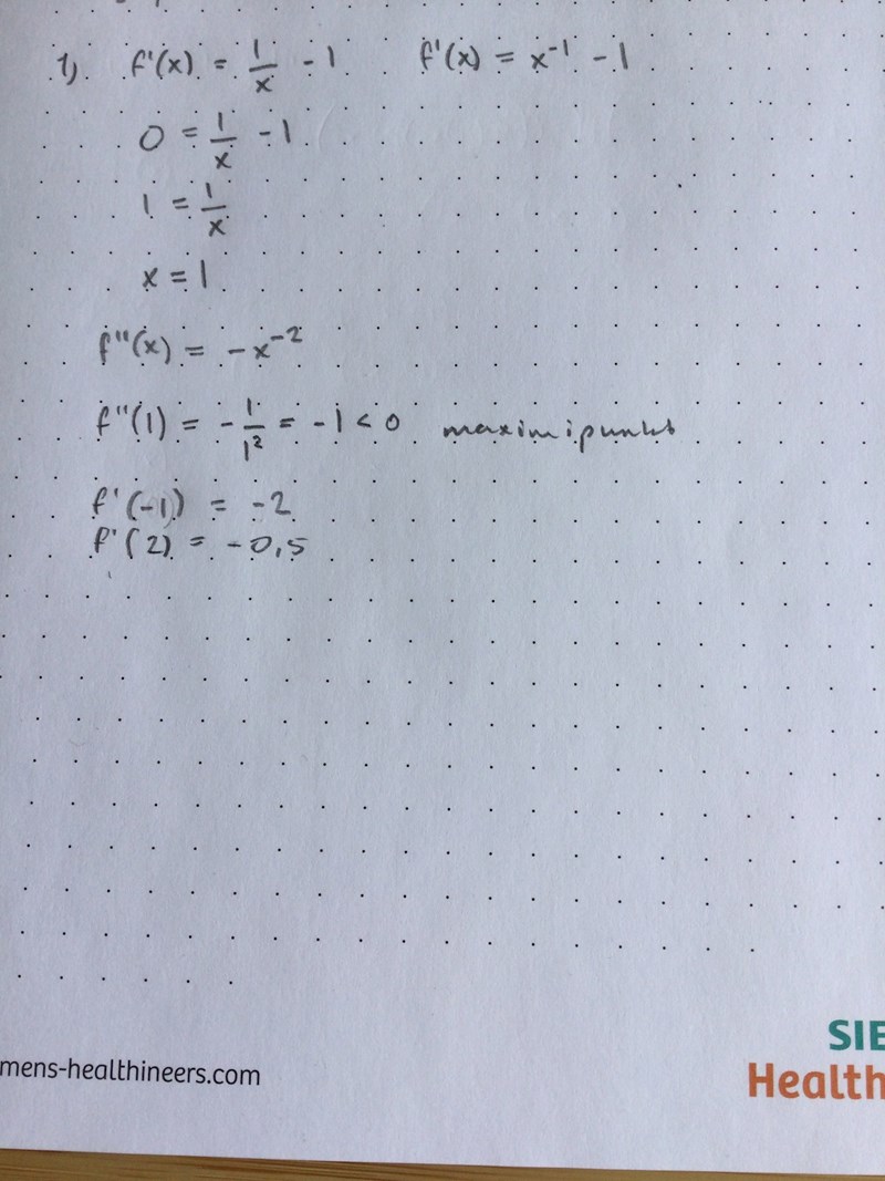 Extrempunkter (Matematik/Matte 4/Derivata) – Pluggakuten