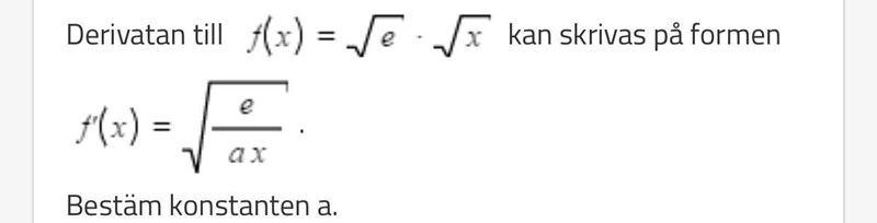 derivator (Matematik/Matte 3) – Pluggakuten