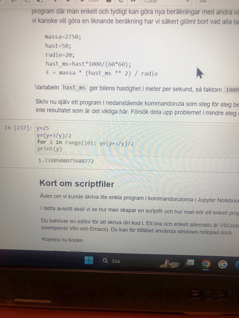 Ska köra upprepa ett kommando 10 gånger, vet inte hur man gör (Programmering/Python) – Pluggakuten