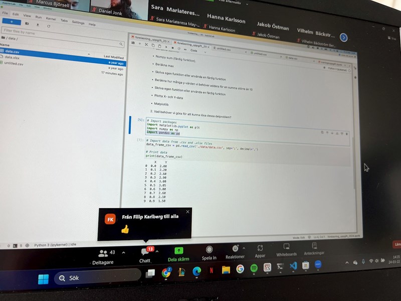 Varför hittar den inte filen? (Programmering/Python) – Pluggakuten