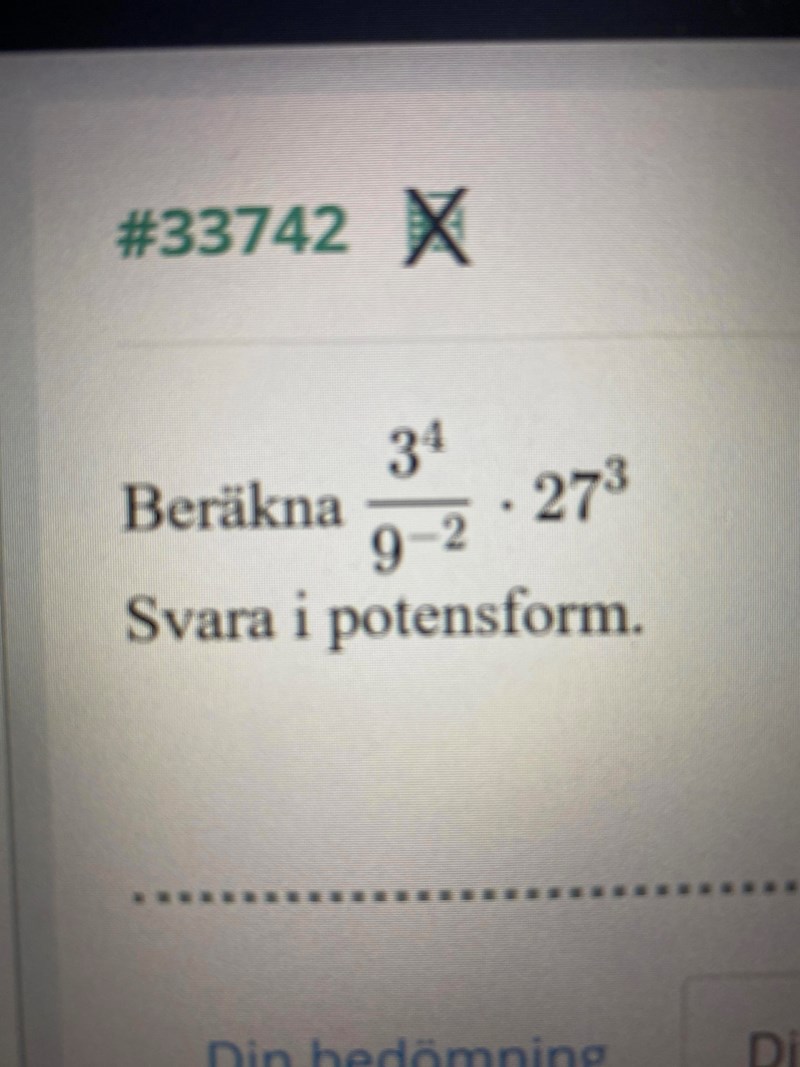 Potensform (Matematik/Matte 1) – Pluggakuten