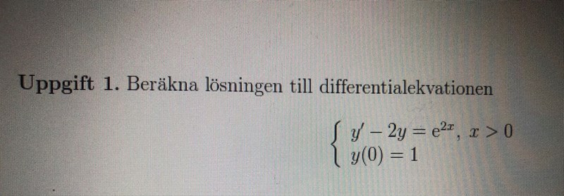 Lösning av en differentialekvation (Matematik/Matte 5 ...