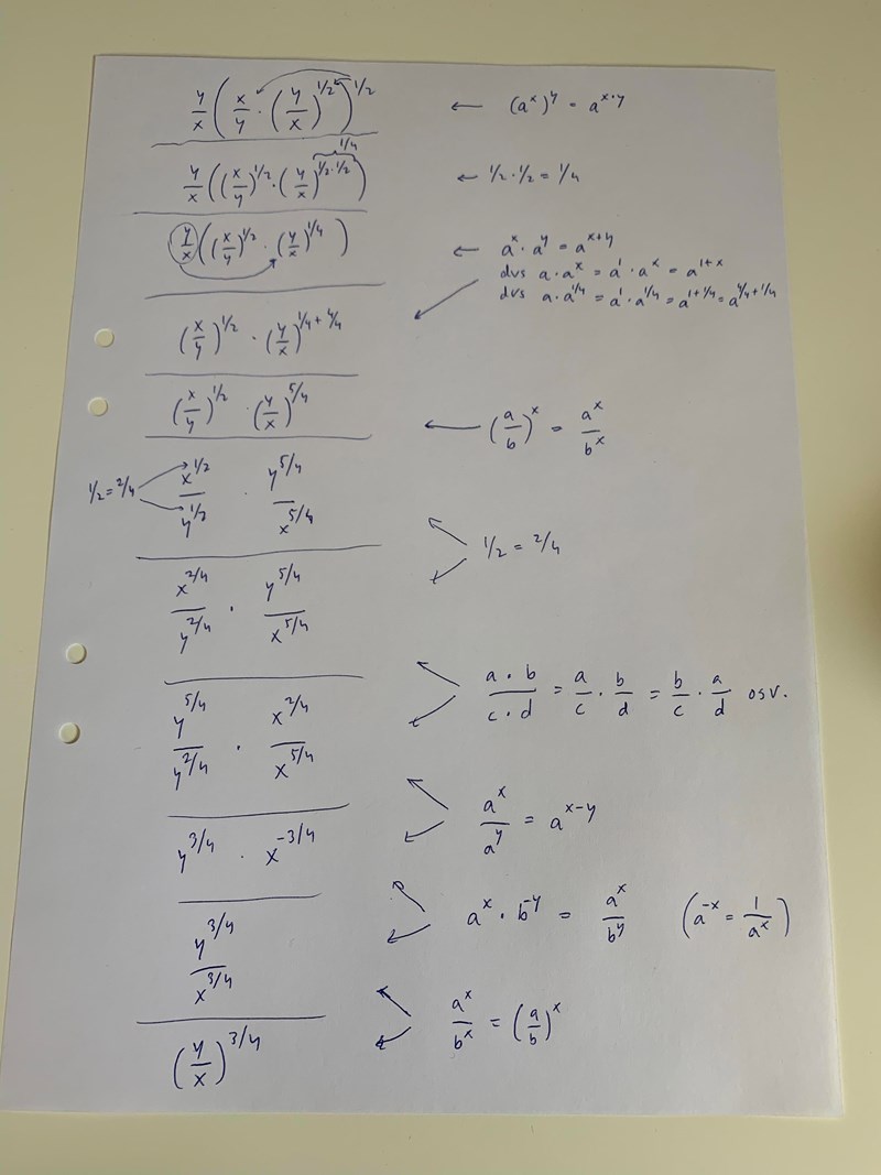 Matematik 1C - potenser, bestäm talet n (Matematik/Matte 1) – Pluggakuten