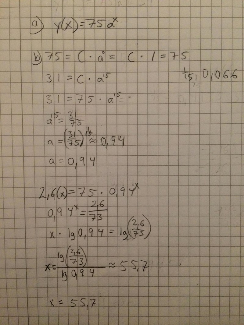 Exponentialfunktion (Matematik/Matte 3/Derivata) – Pluggakuten