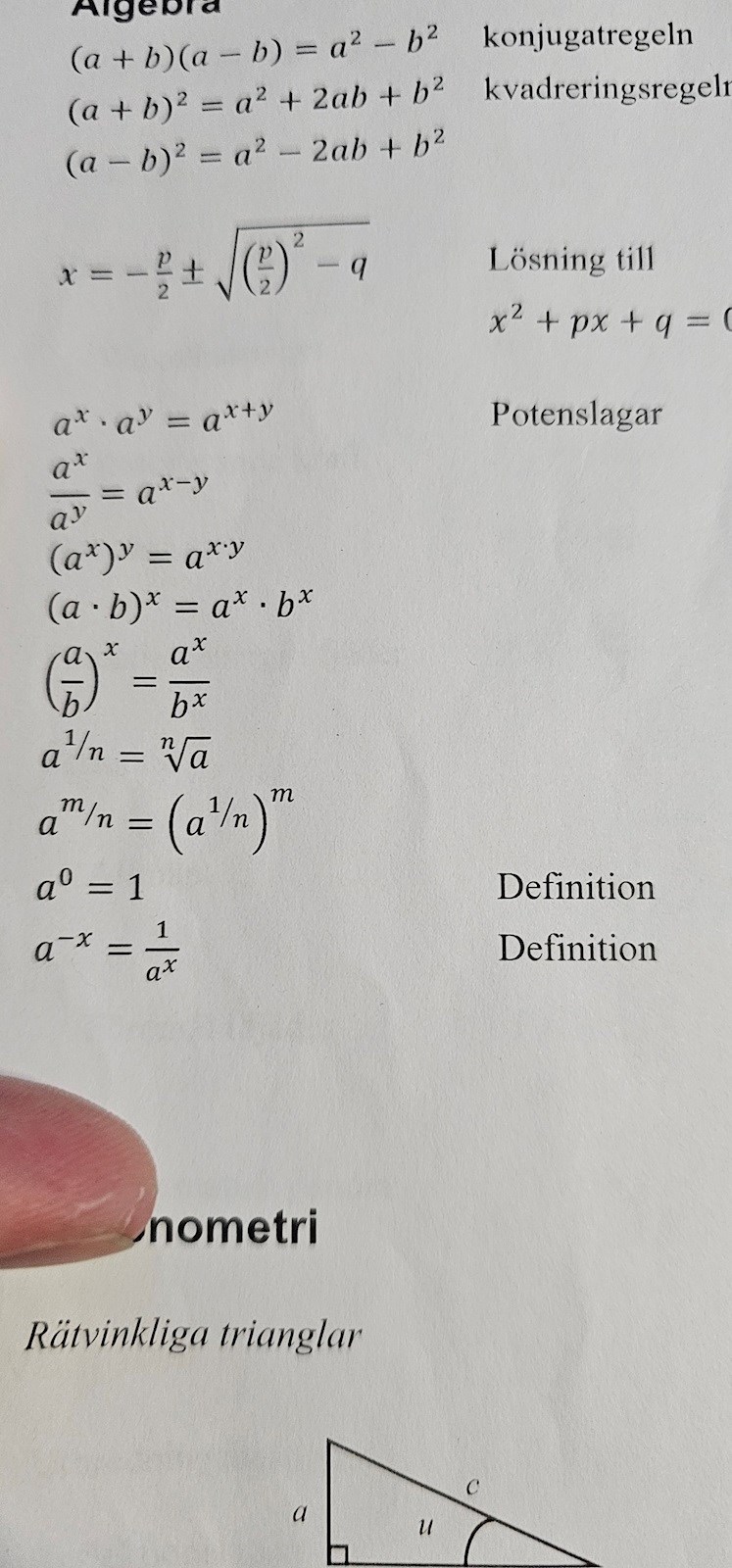 algebra (Matematik/Matte 2/Algebra) – Pluggakuten