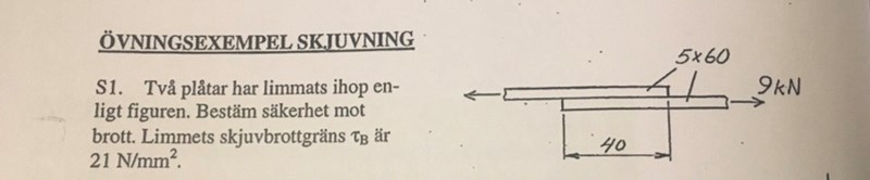 SKJUVNING: Två plåtar har limmats ihop! (Fysik/Universitet) – Pluggakuten