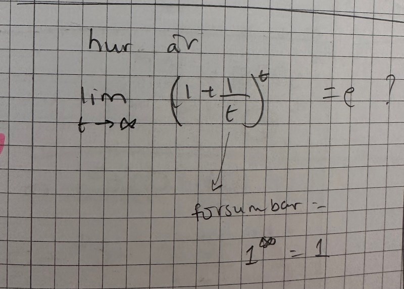 Gränsvärde (Matematik/Matte 3/Algebraiska uttryck) – Pluggakuten