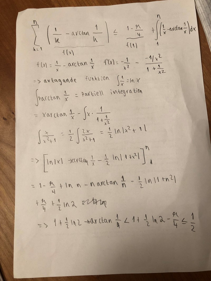 Summan/Integral (Matematik/Universitet) – Pluggakuten