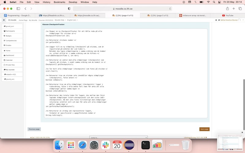 Initiera en array via konstruktor (Programmering/Java) – Pluggakuten
