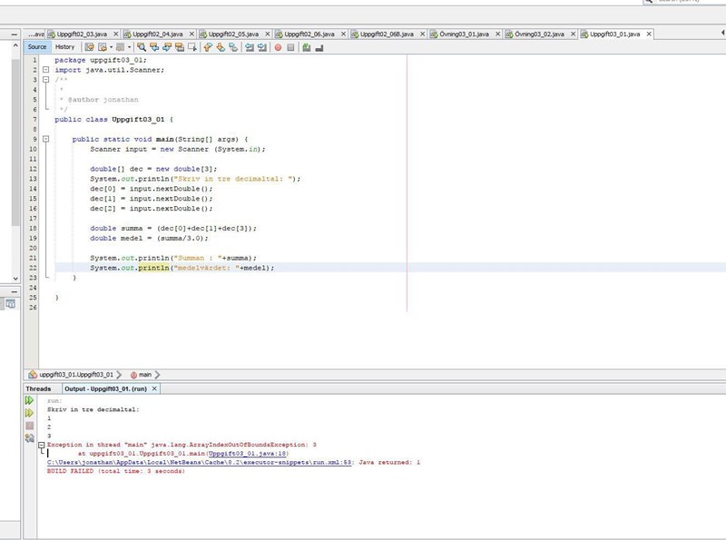 Fält och strängar (Programmering/Java) – Pluggakuten