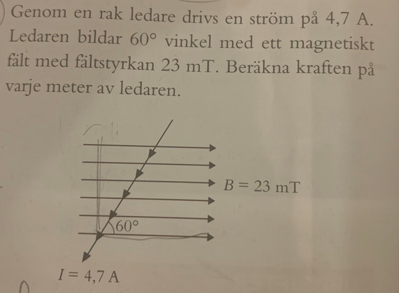 Kraft av ledare (Fysik/Fysik 2) – Pluggakuten
