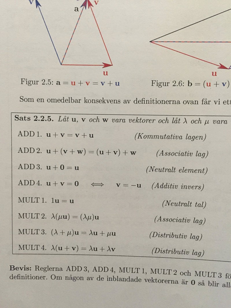 Vektorer (Matematik/Universitet) – Pluggakuten