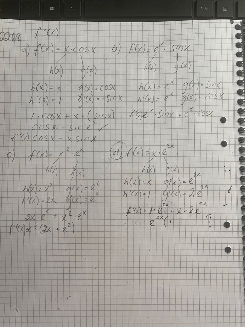 Derivata och produktregeln (Matematik/Matte 4) – Pluggakuten