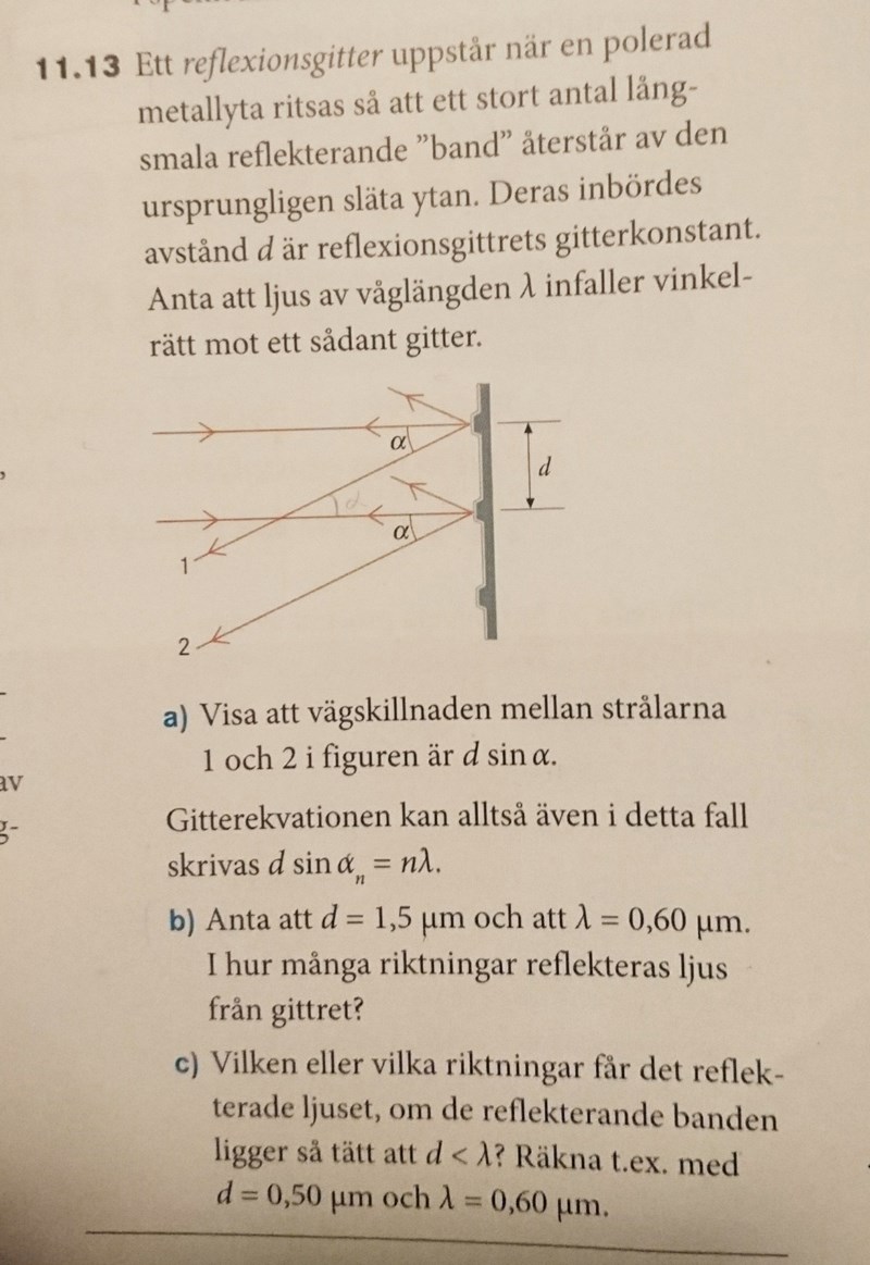 gitter konstant (Fysik) – Pluggakuten