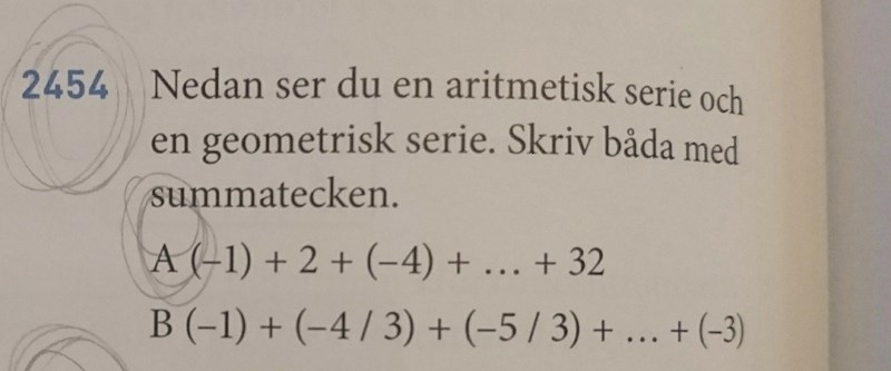 Konstigt aritmetisk summa (Matematik/Matte 5) – Pluggakuten