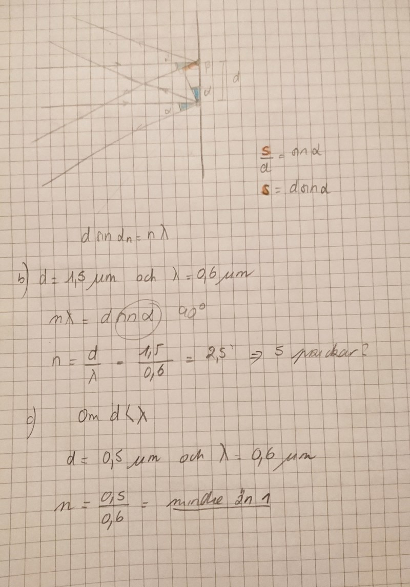 gitter konstant (Fysik) – Pluggakuten