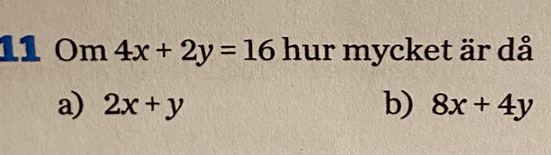 Algebra - Ekvationer med olika variabeltermer (Matematik/Årskurs 8 ...