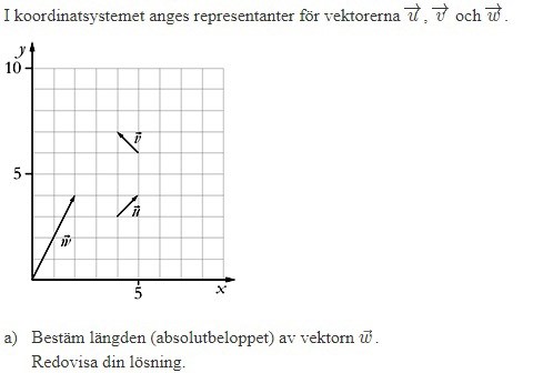 Vektorer (Matematik/Matte 1/Geometri) – Pluggakuten