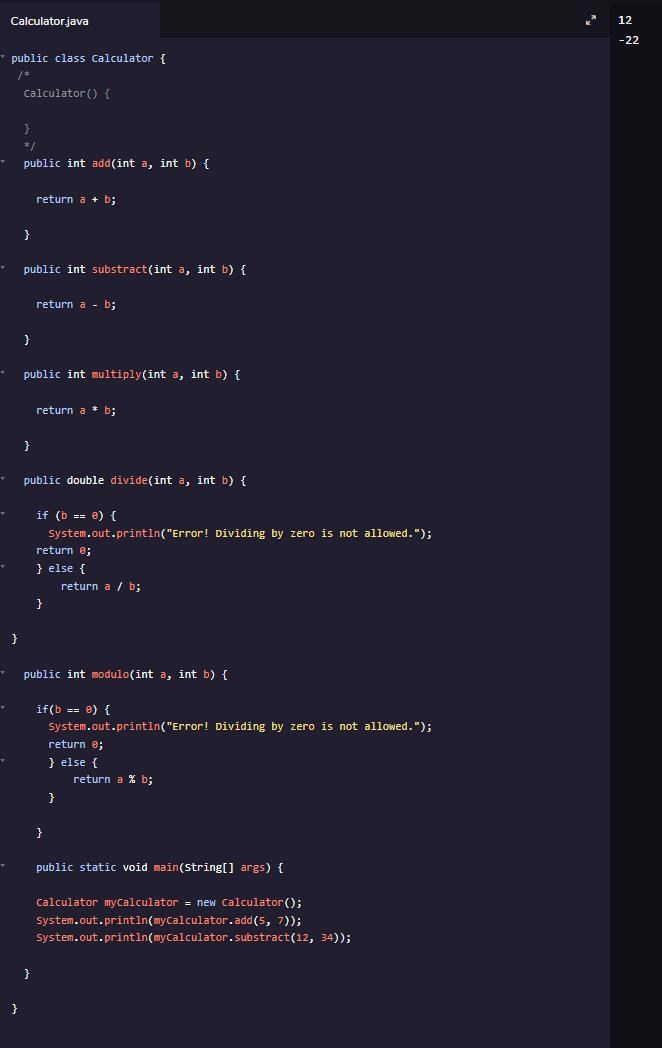 Kalkylator (Programmering/Java) – Pluggakuten