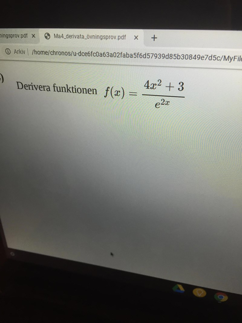Derivata 8 (Matematik/Matte 4) – Pluggakuten