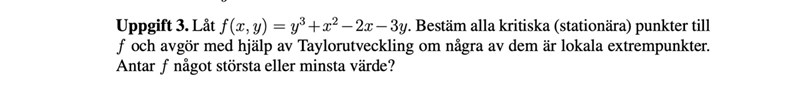 Flervariabelanalys (Matematik/Universitet) – Pluggakuten