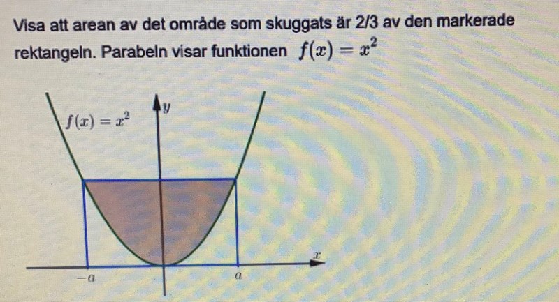 Skuggade area (Matematik/Matte 3/Integraler) – Pluggakuten