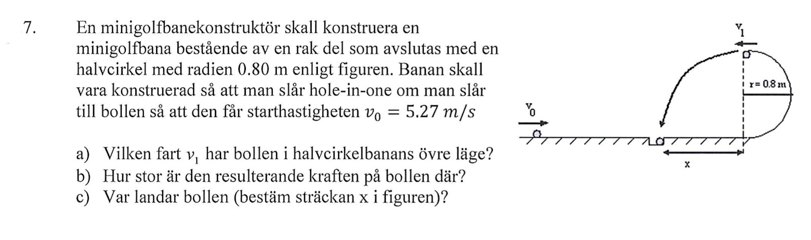 Resulterande kraft utan massa? (Fysik/Fysik 1) – Pluggakuten