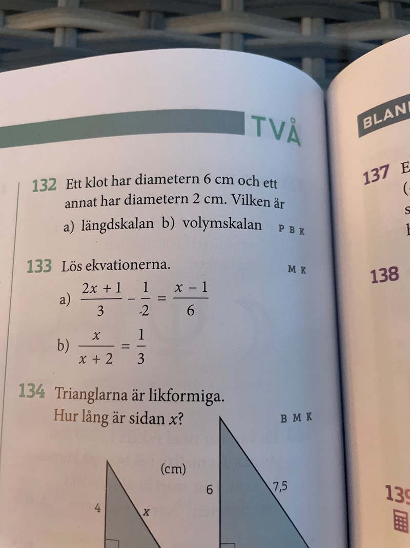Längdskala och volymskala (Matematik/Årskurs 9) – Pluggakuten
